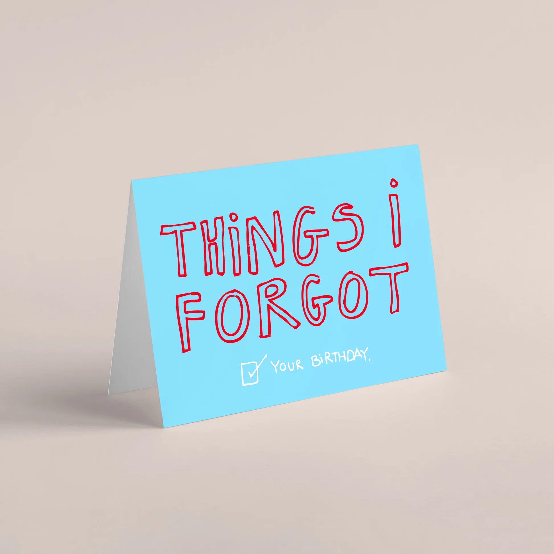 I Forgot Your Birthday Card – Concrete & Cacti